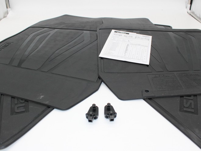 Genuine Isuzu Rubber Mats - Front / Rear 2021 OEM. Part No. 5867630220