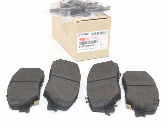 Genuine Isuzu Front Brake Pads 2021. OEM. Part No. 8975546610