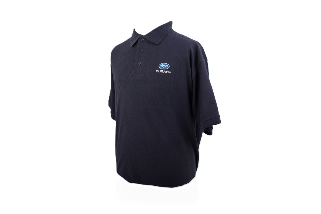 Subaru polo shirt navy